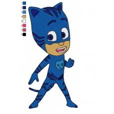 PJ Masks 06 Embroidery Design