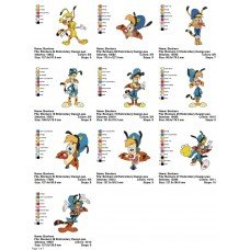 Bonkers 15 Embroidery Design